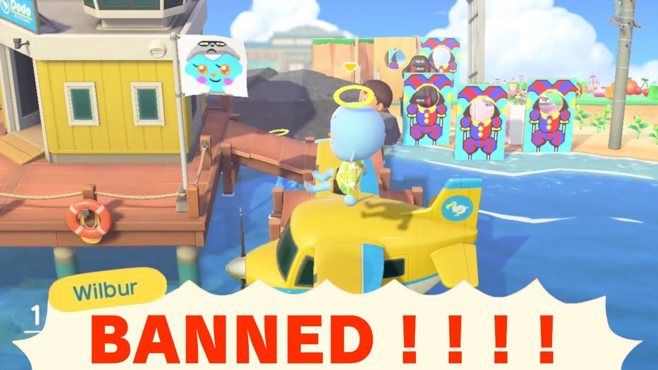 If You STEAL Wilbur's Plane in Animal Crossing... - YouTube