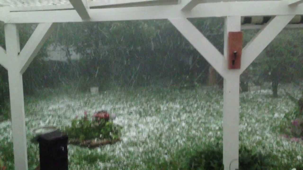 Hail storm in southern Germany (Part 2) / Hagelsturm in Baden ...