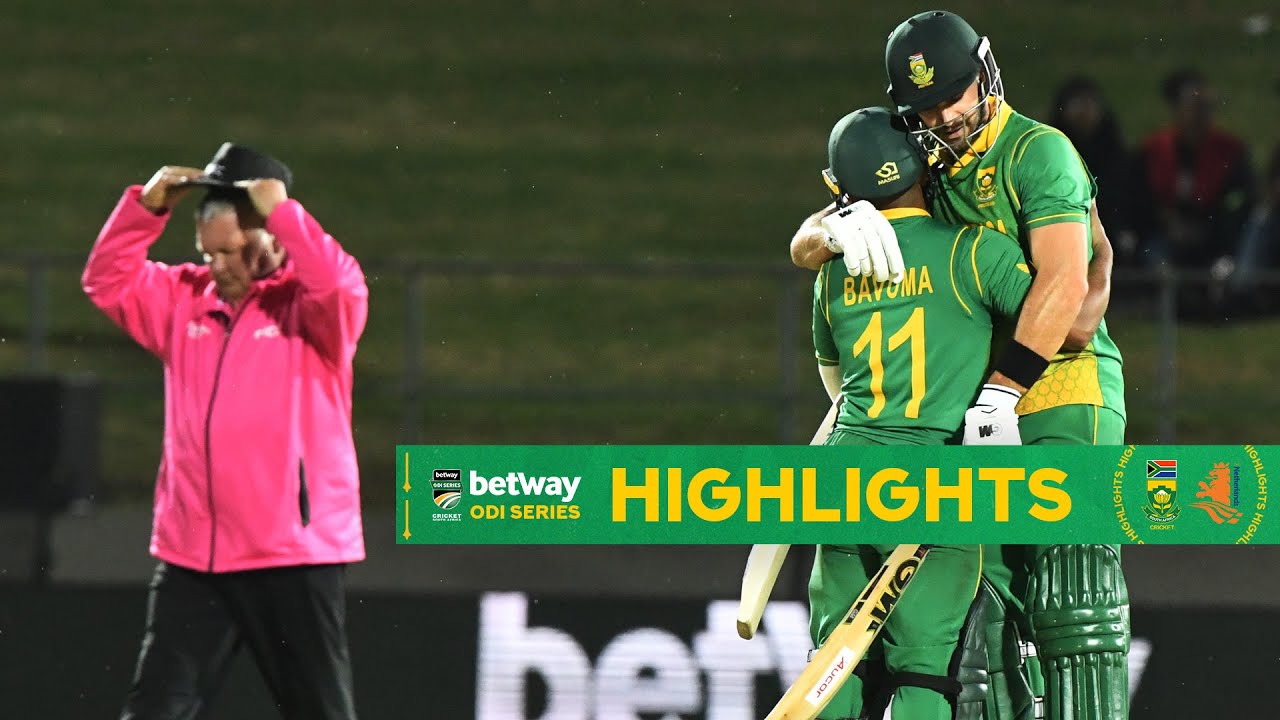 Proteas vs Netherlands | 1st ODI | Highlights | Willowmoore Park ...