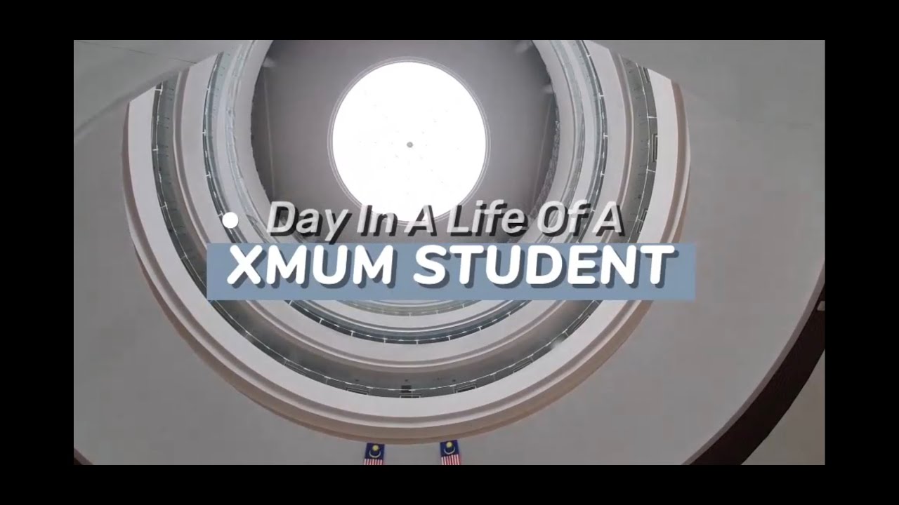 My first vlog (day in a life of a university student in XMUM Malaysia ...