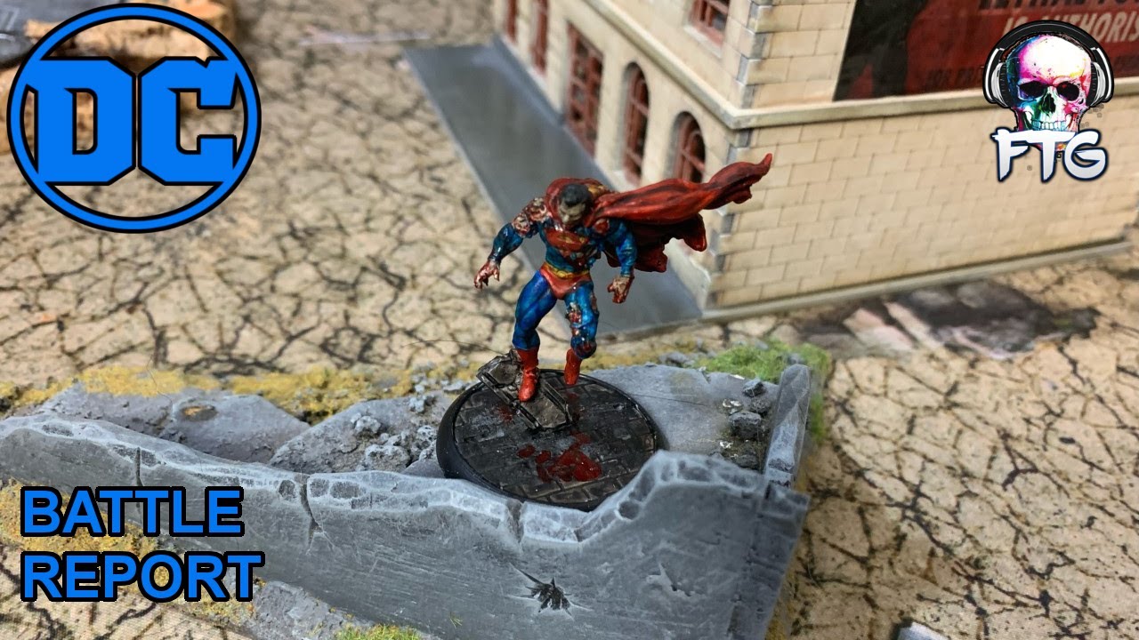 DC Universe Miniature Game - Battle 017 - YouTube
