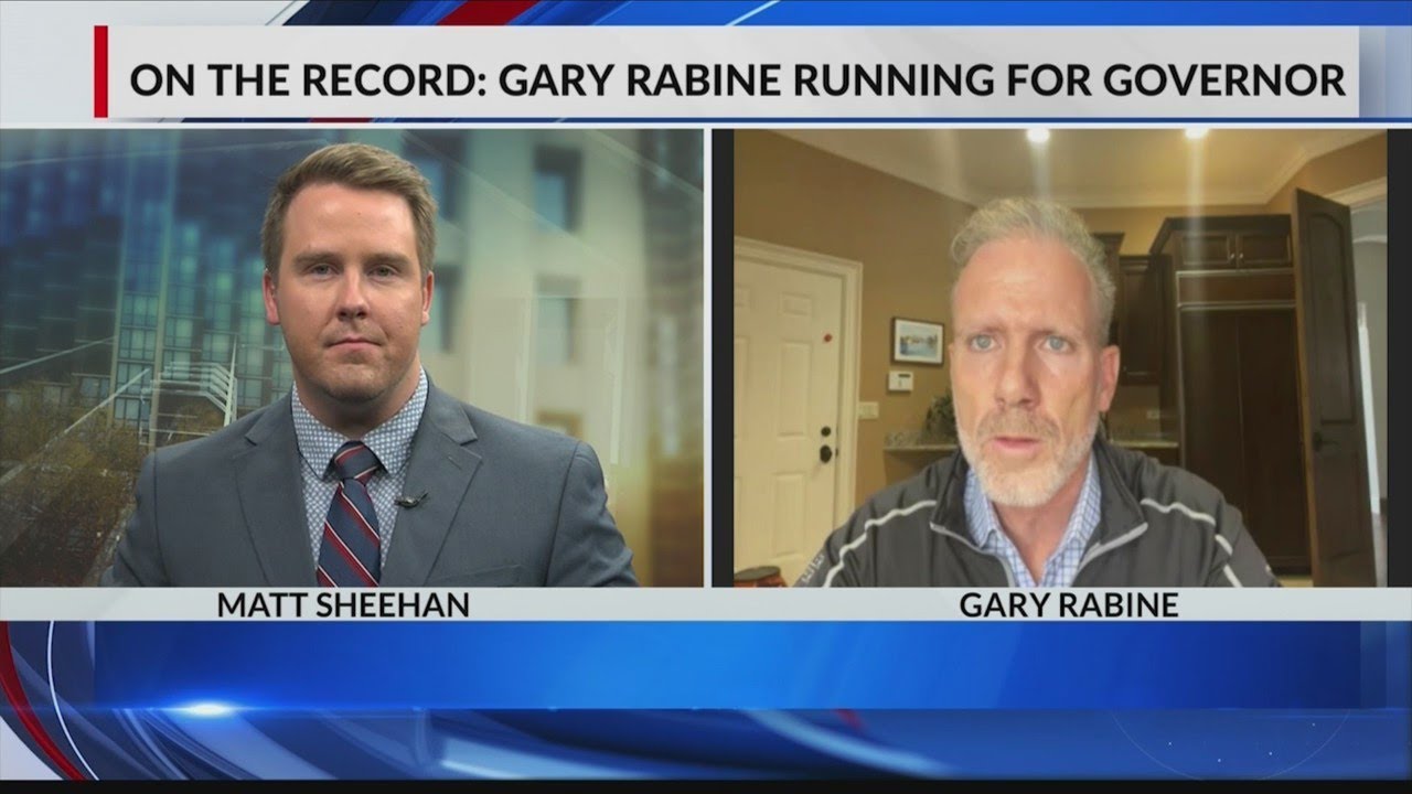 ON THE RECORD: Businessman Gary Rabine runs for Governor - YouTube
