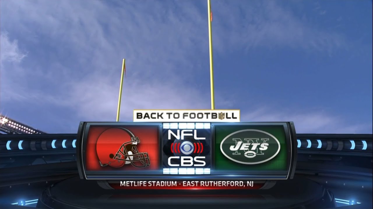 NFL on CBS intro 2015 | CLE@NYJ | Week 1 - YouTube