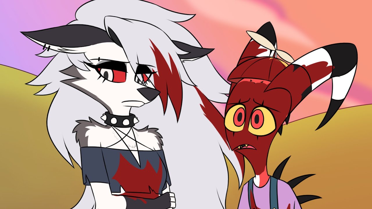 Blitzø Comforting Loona (Post-Mission: Orphan Time / Helluva Boss Fan ...