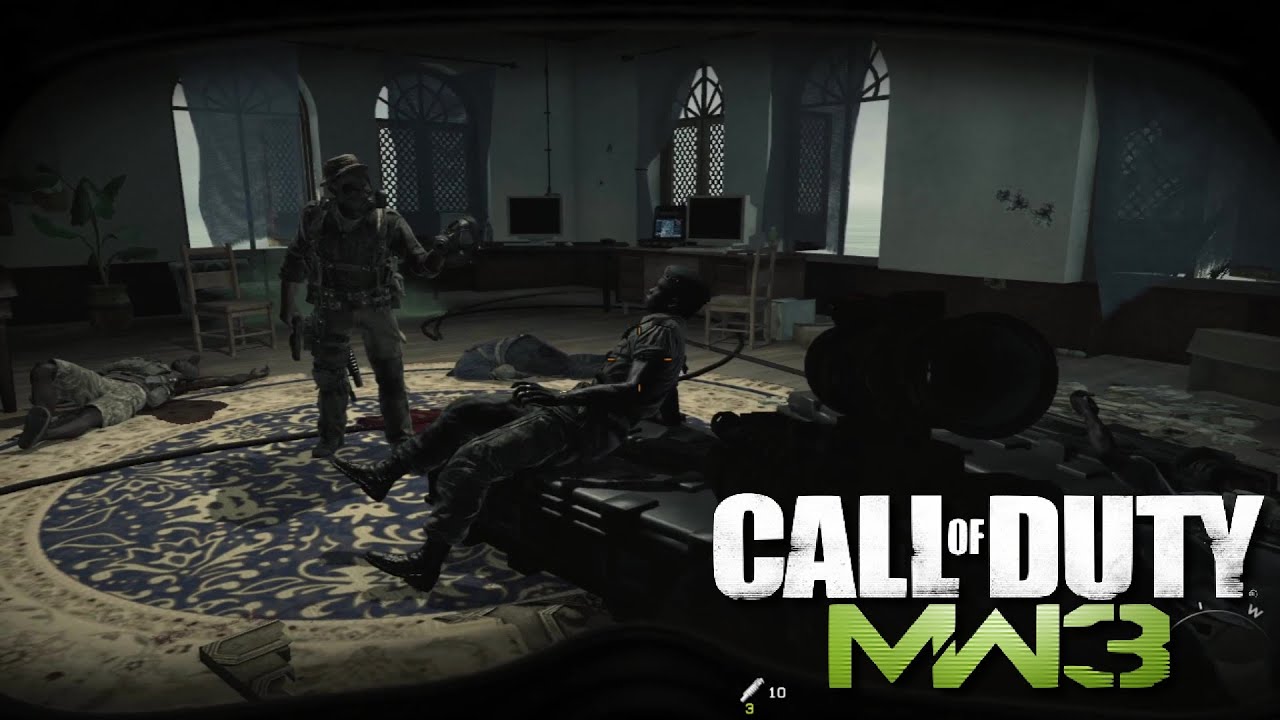 Call of Duty: Modern Warfare 3 - Mission #8 - Return to Sender - YouTube
