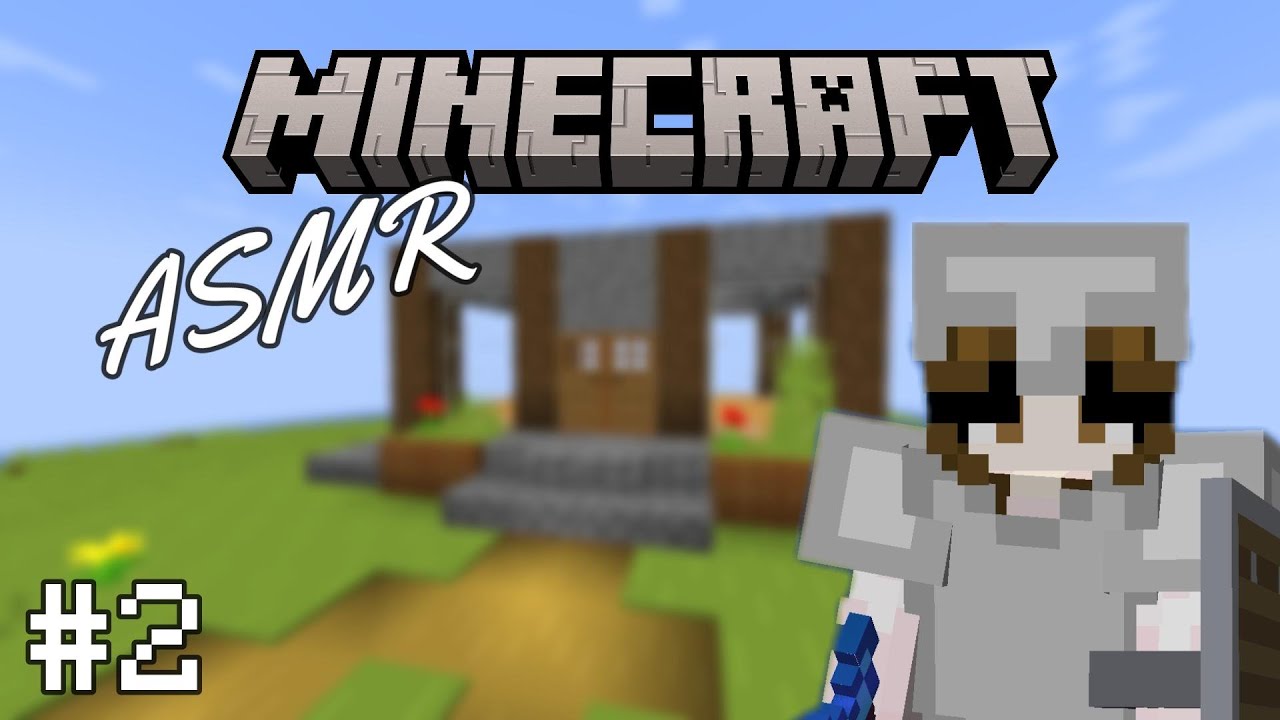 [2] ASMR Gaming | Minecraft Survival | No Talking + Keyboard/Mouse ...