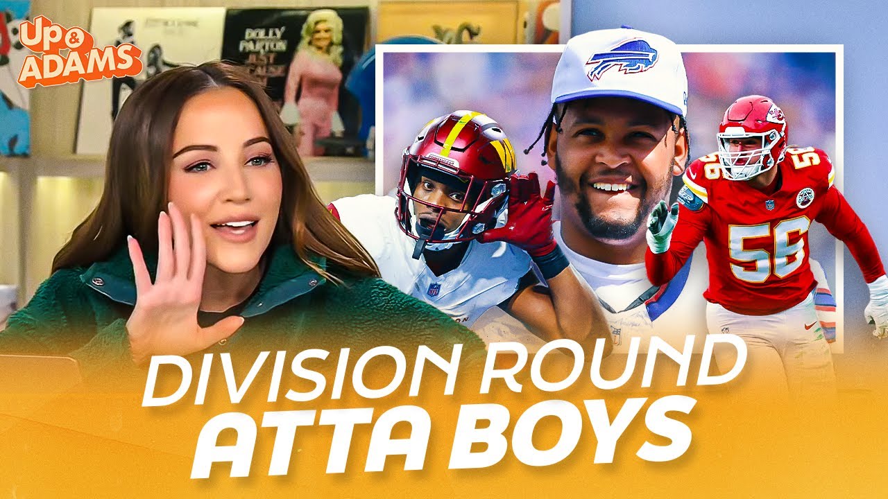 Kay Adams' Divisional Round Atta Boys: Dion Dawkins, Mike Sainristil ...