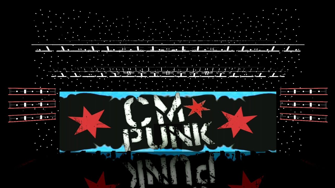 WWE: CM Punk Entrance Stage Animation w/ Updated Graphics 2024 + Real ...