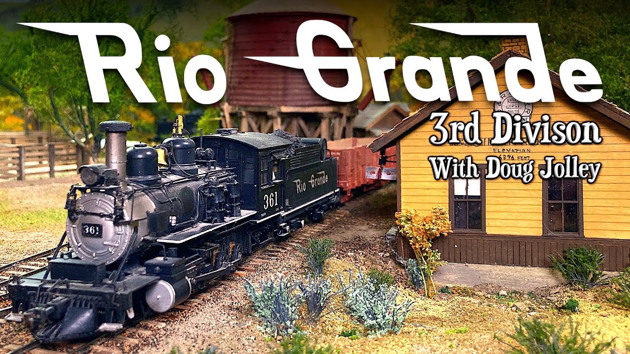 D&RGW 3rd Division Sn3 Layout Tour with Doug Jolley - YouTube