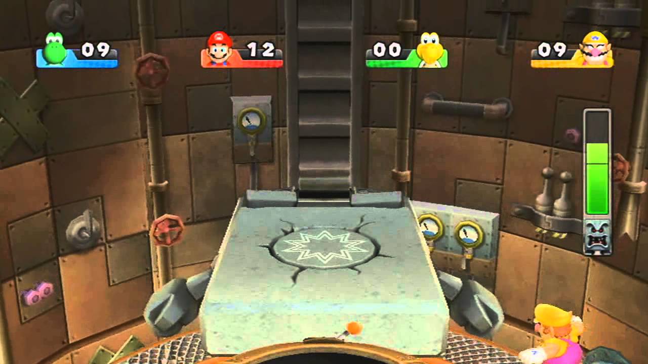 Mario Party 9 - Boss Battle - Whomp Stomp - YouTube