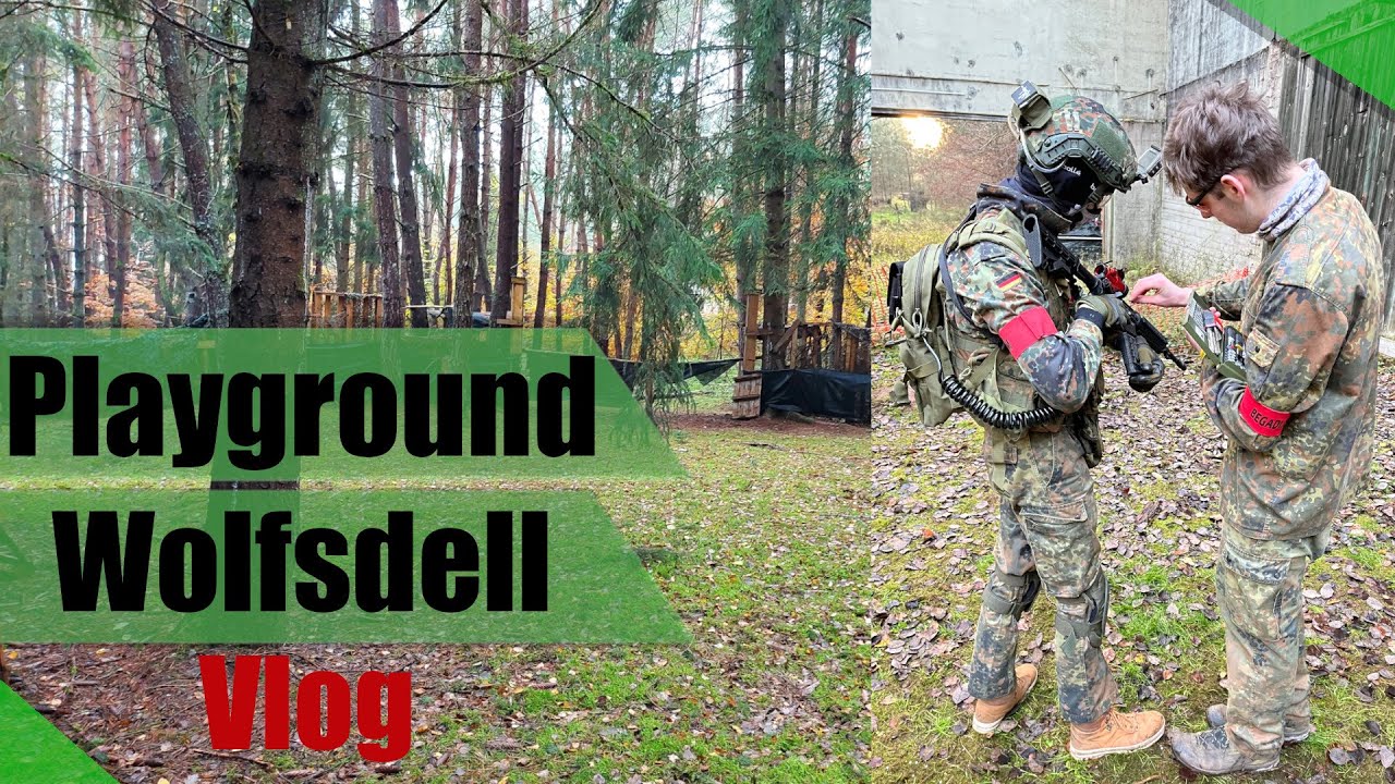 Wir haben ein neues Airsoft Spielfeld entdeckt "Playground Wolfsdell ...