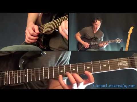Metallica - One Guitar Lesson Pt.4 - Main Solo & Harmony Solo