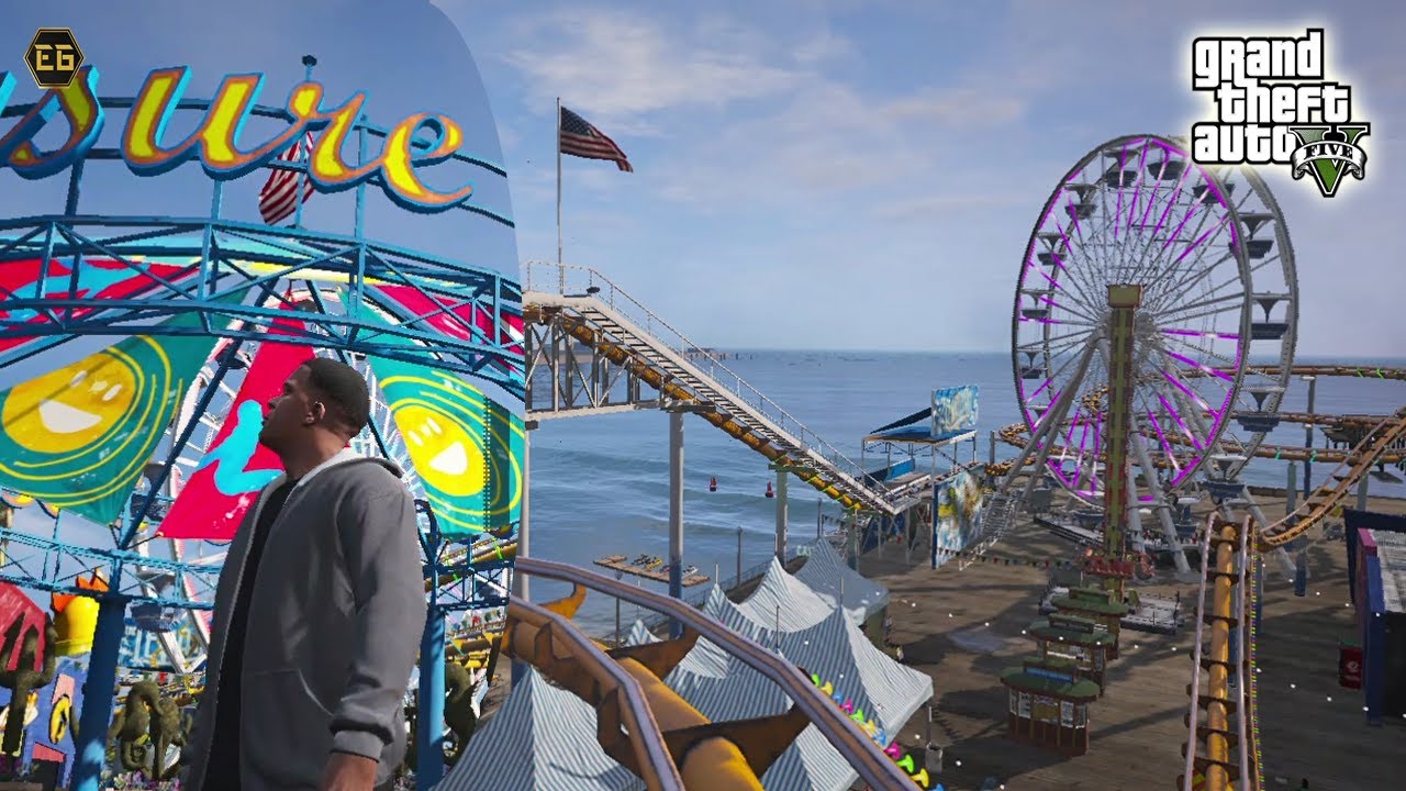 The Most Exciting Fairground Ride in Grand Theft Auto V | Gameplay Part ...