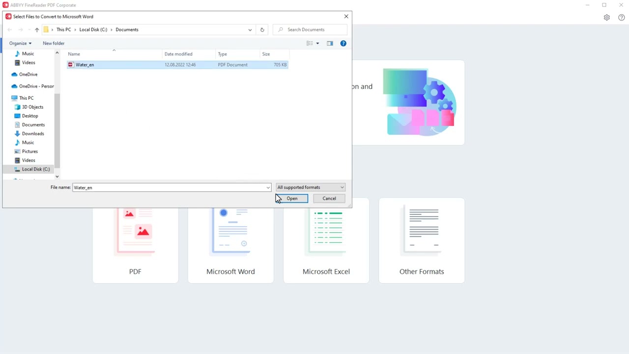Comment convertir un PDF en un document modifiable - YouTube