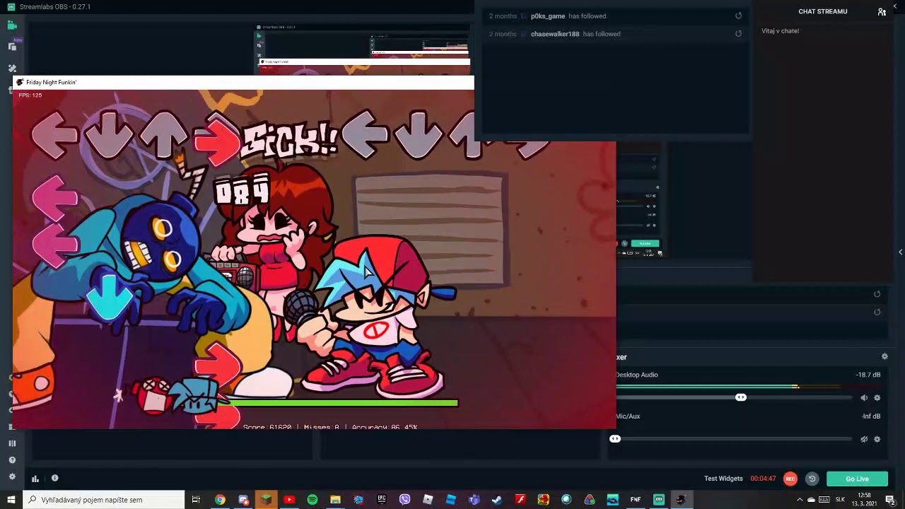 VS whitty (using FNF bot, Streamlabs to record) - YouTube