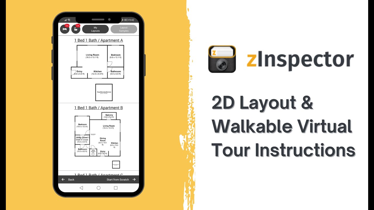 2D Layout and Virtual Tour Builder - Instructions - YouTube