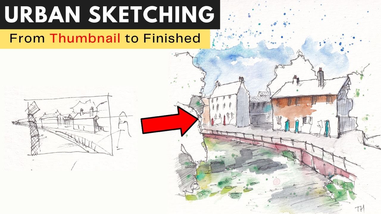 Urban Sketching Made Easy - Step By Step Guide - Let's Start TODAY ...