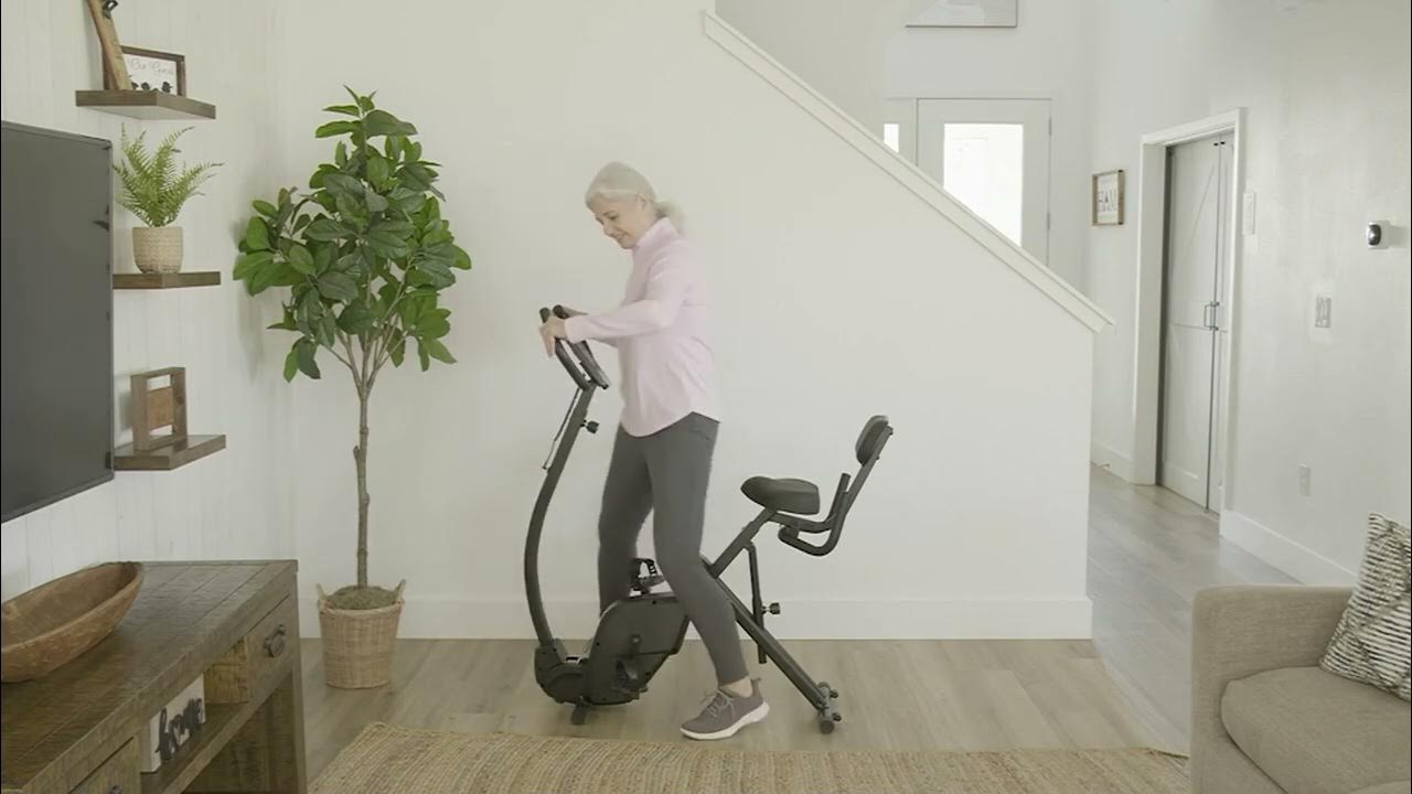 FITNATION EZ Step Upright & Recumbent Bike w/ 16 Levels on QVC - YouTube