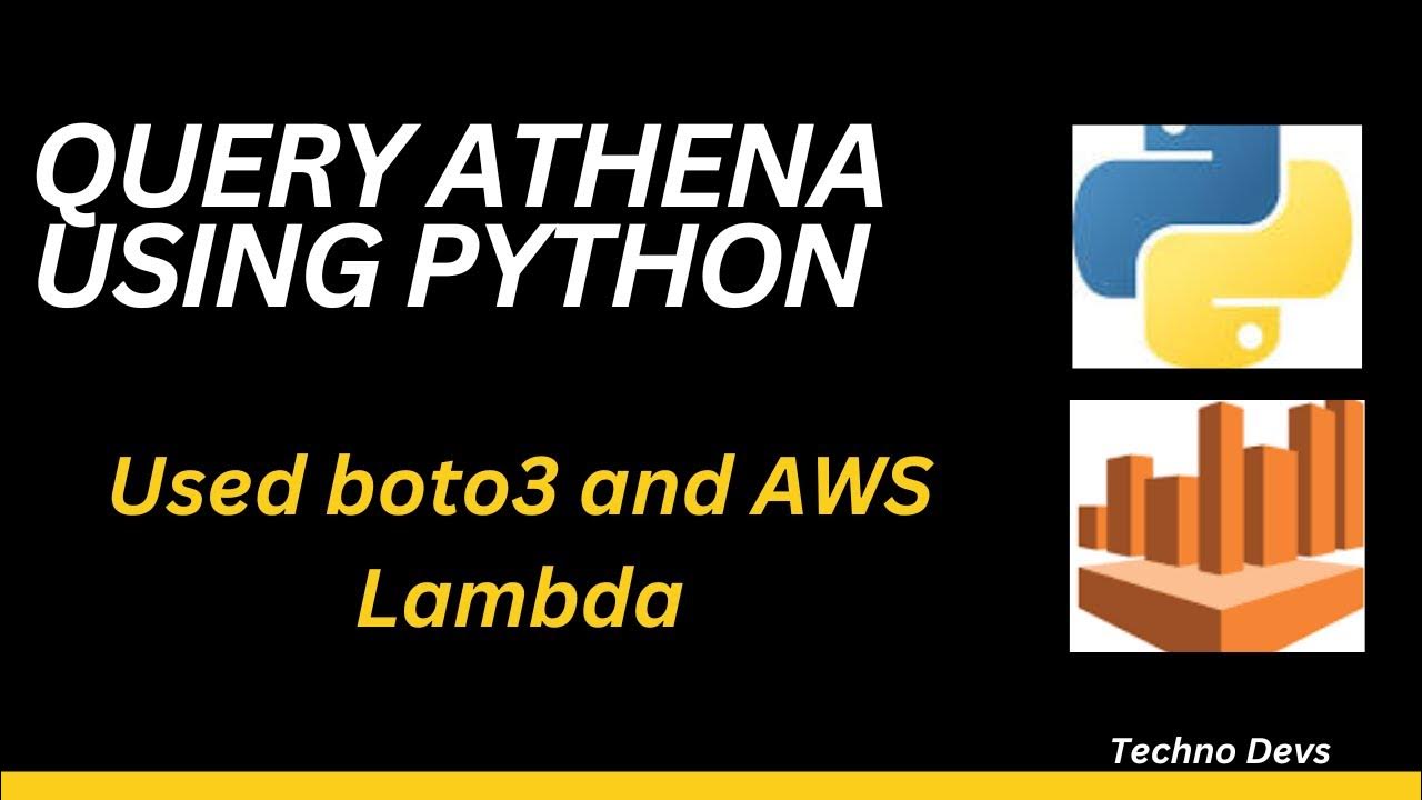 Athena using Python - YouTube