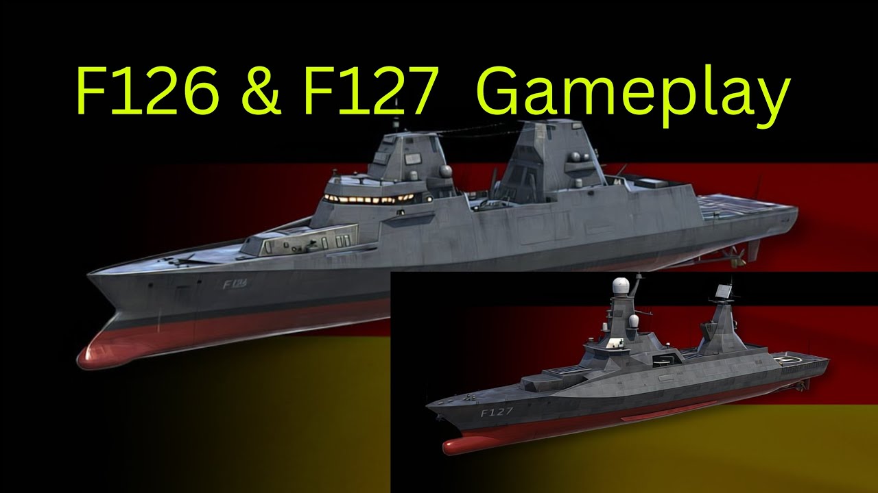 German BattlePass Frigates F126 & F127 Gameplay | Modern Warships - YouTube