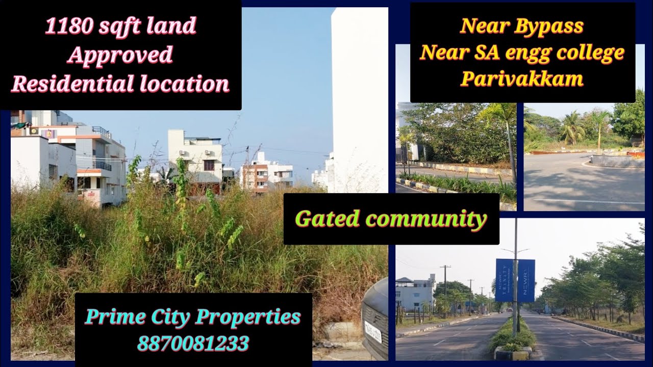 Residential Land Sale in Parivakkam, Chennai 🆔2331 #approved # ...