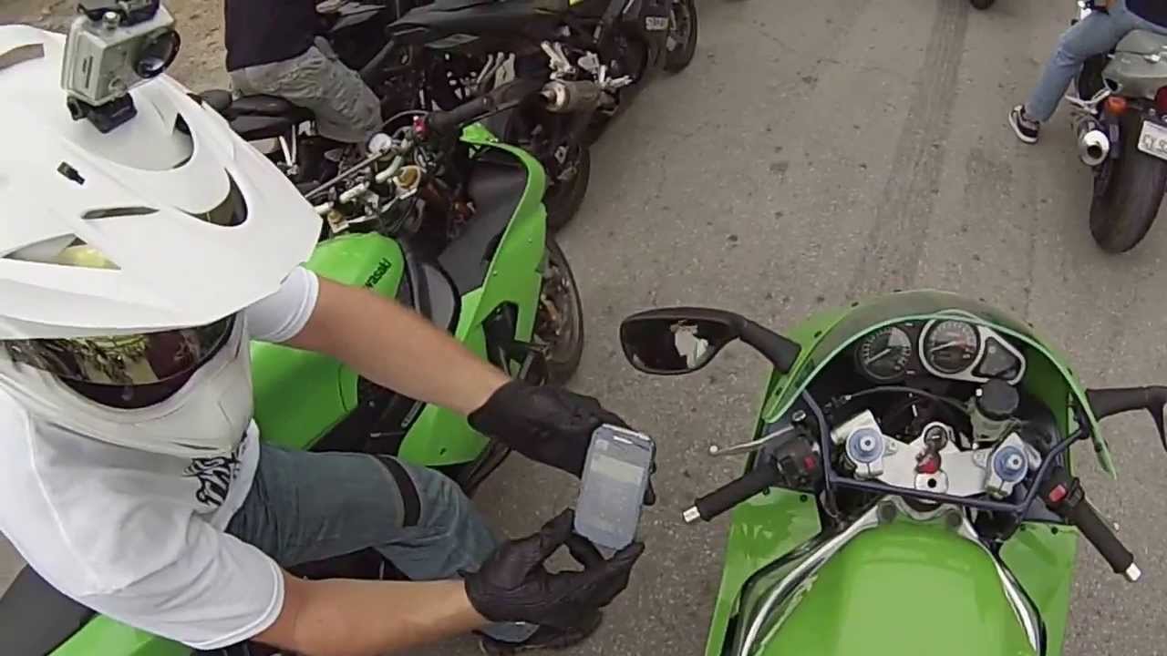 Ride of the Century 2013 road block - YouTube