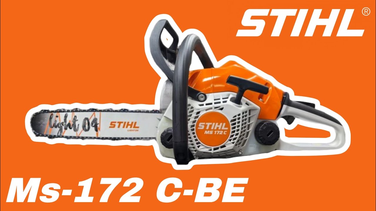 Бензопила Stihl MS 172 C BE - YouTube
