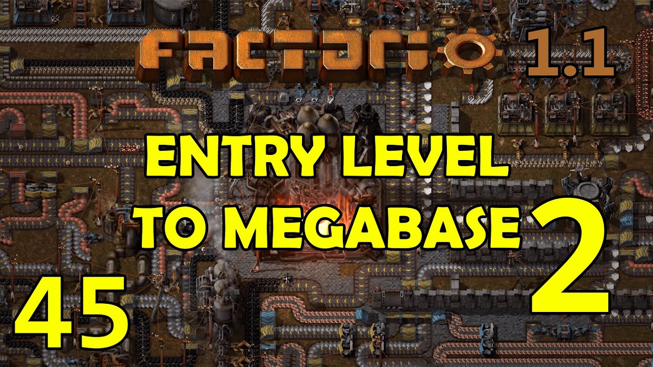 COPPER AND OIL OUTPOST - Factorio 1.1 - Entry Level To Megabase 2- Let ...