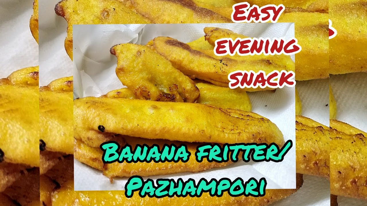 Nalla Choodu Pazhampori /Banana fritters popular Kerala snack/Tea time ...