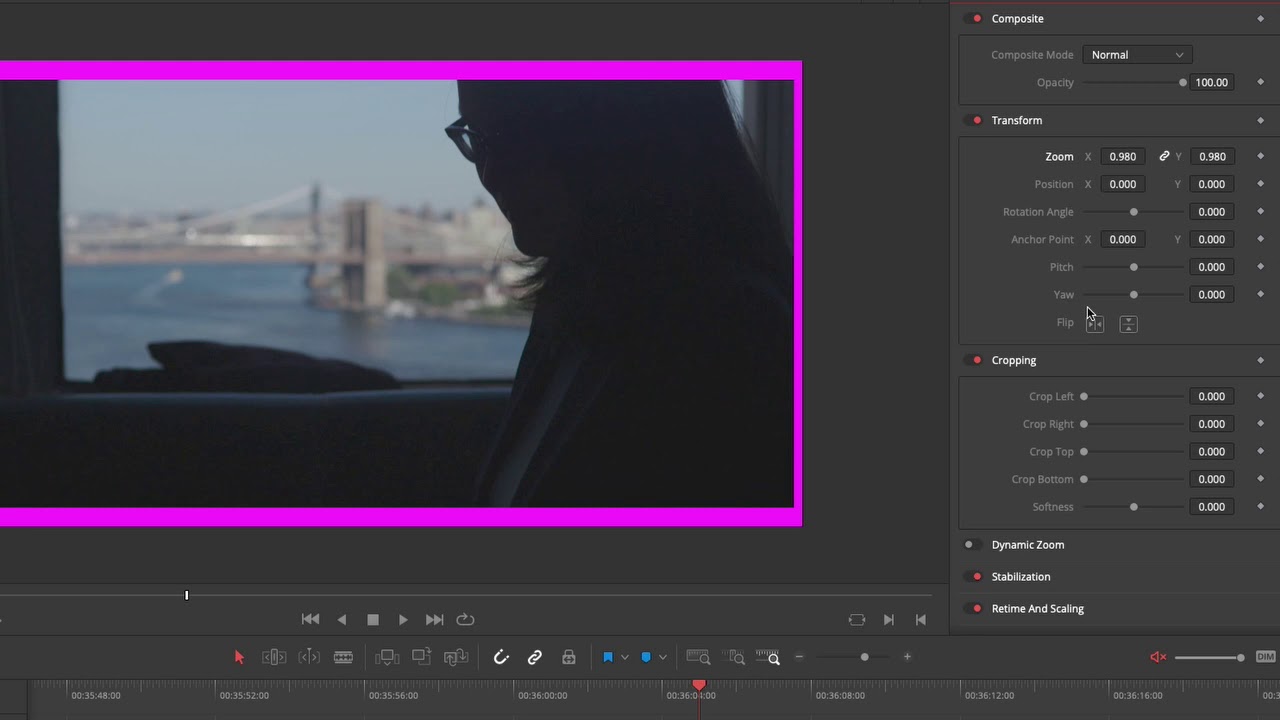 resolve transform bug - YouTube