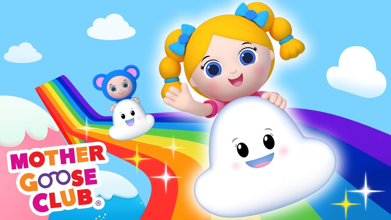 Rainbow, Rainbow | Mother Goose Club Cartoons #NurseryRhymes - YouTube