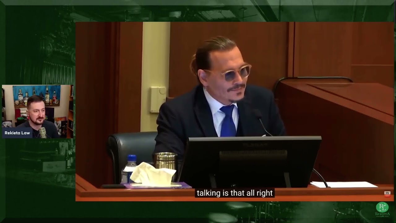 Johnny Depp “As long as you are happy Sir” to Mr. Rottenborn - YouTube