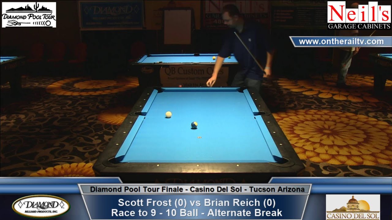 Diamond Pool Tour Finale - Scott Frost vs Brian Reich - YouTube