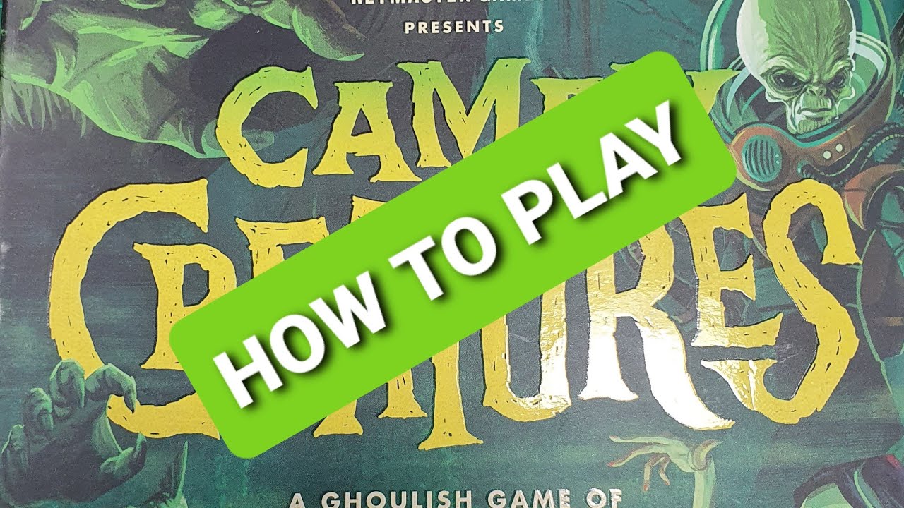 Campy creatures 2nd edition. How to play. - YouTube