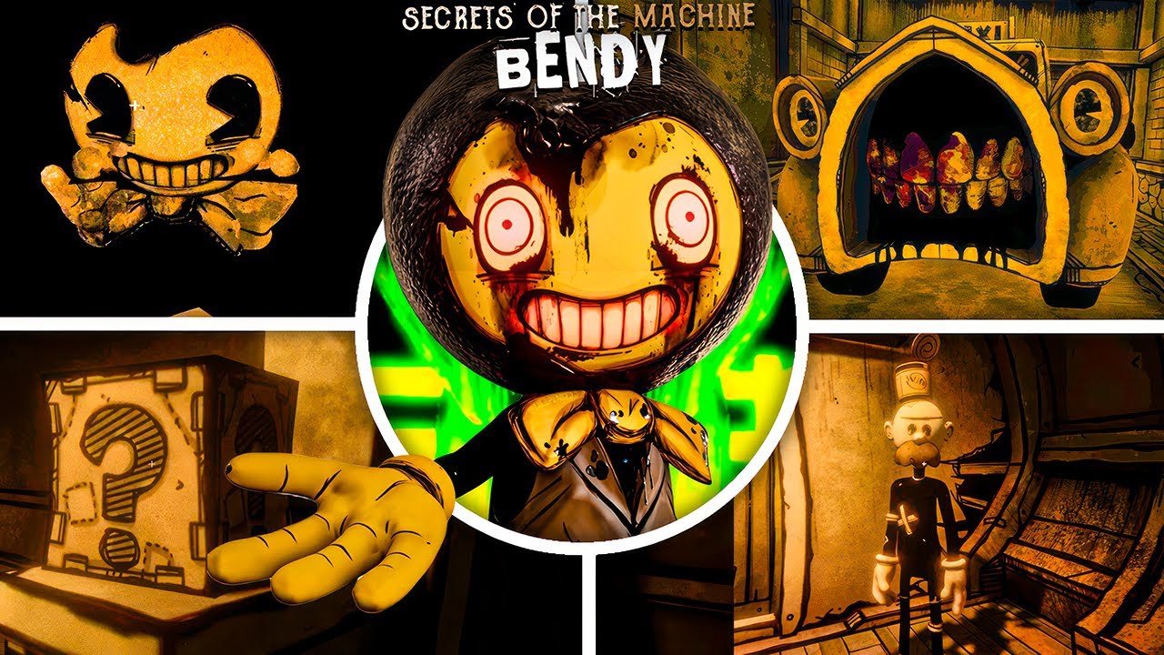 Bendy Secrets of the Machine - All Secrets - YouTube