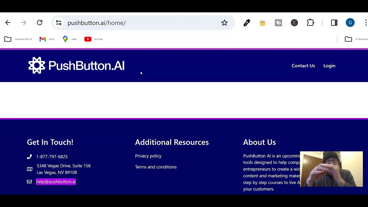 push button ai - YouTube
