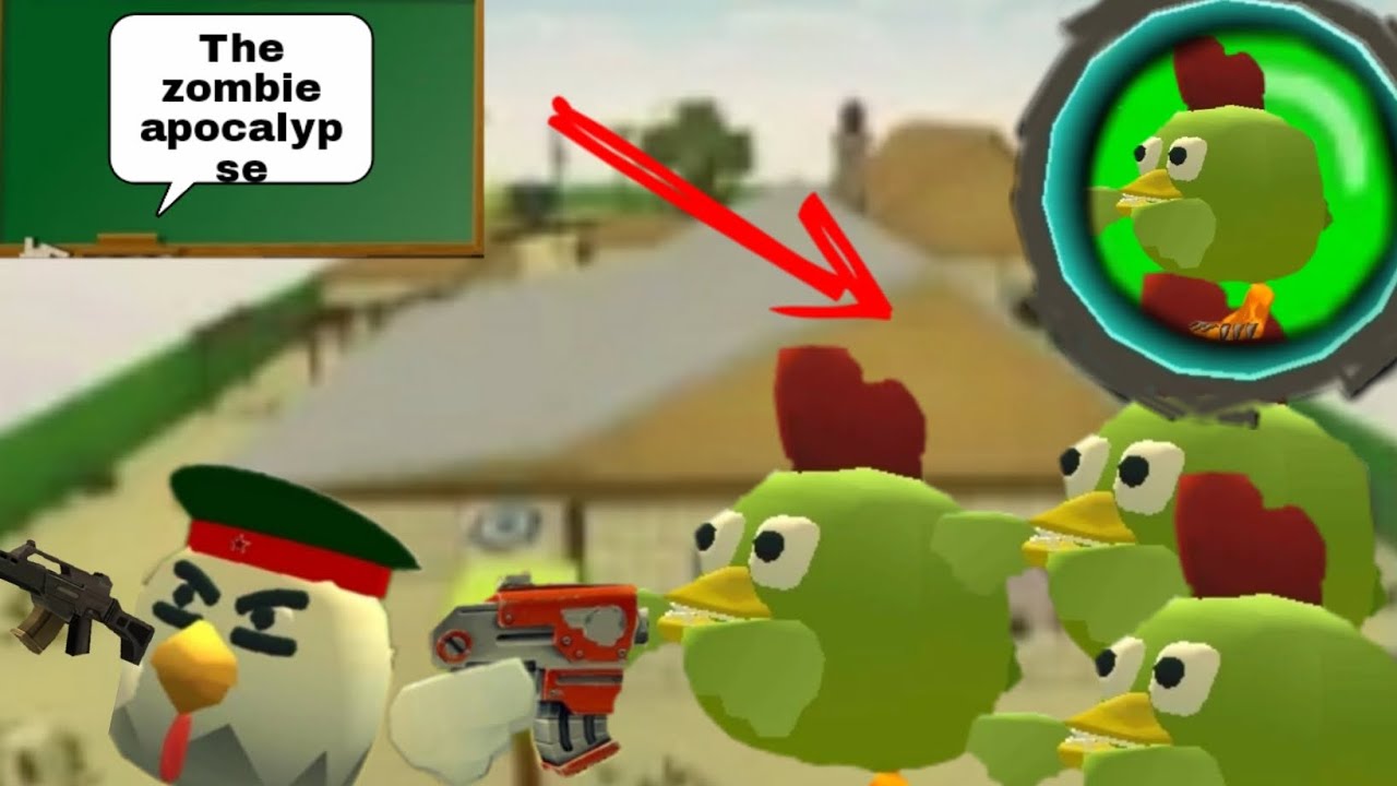 The zombie apocalypse trailer|Chicken gun - YouTube