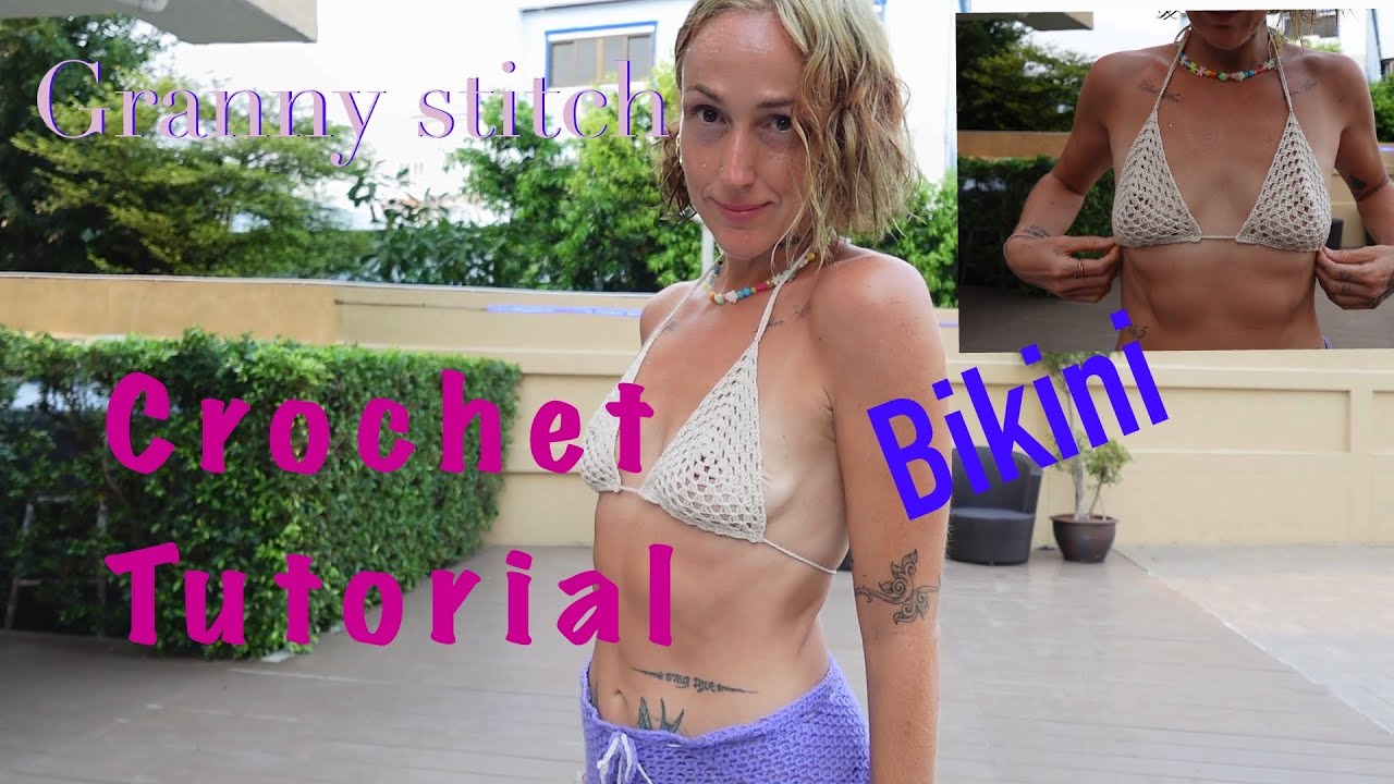 Super easy quick crochet bikini tutorial! DIY bikini pattern 2025 - YouTube