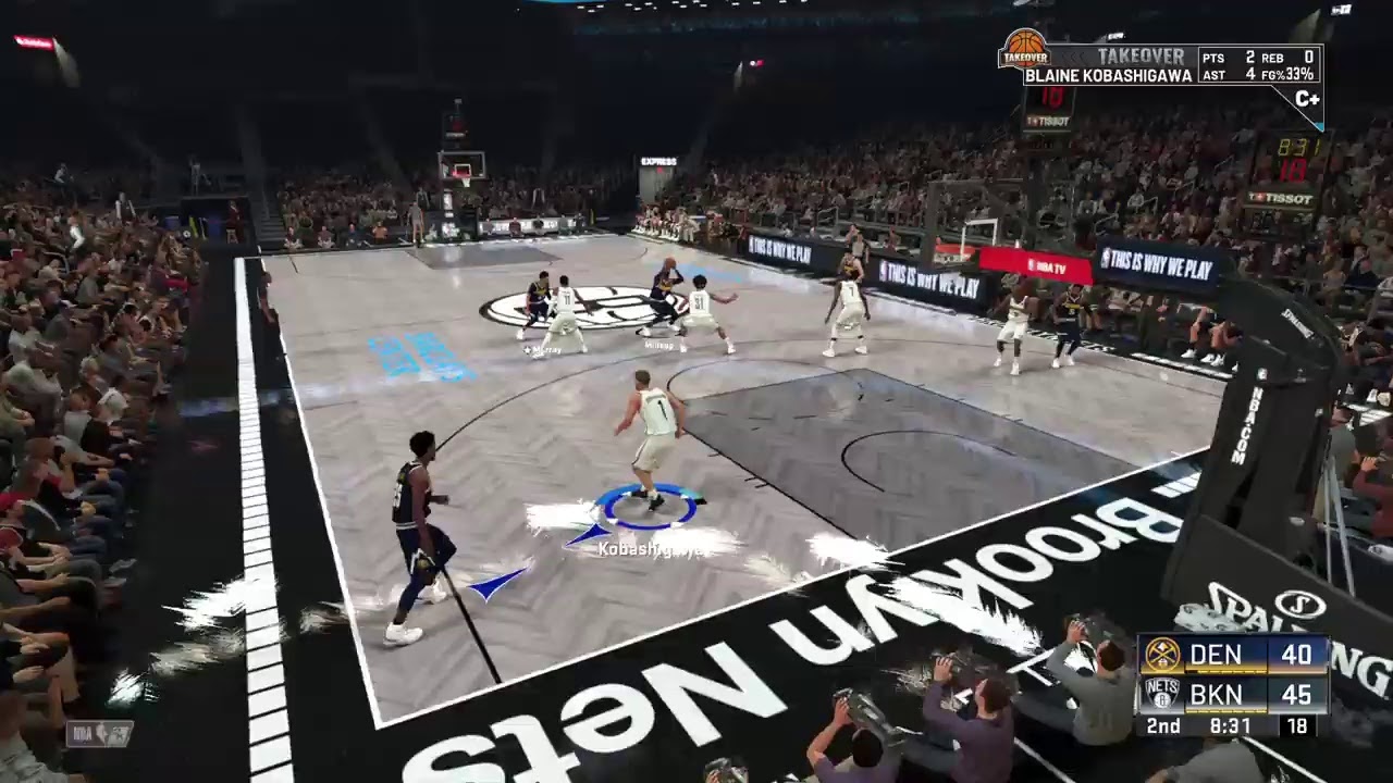 Scoring Machine build NBA 2K20 Starting Rookie Season-game -23, Rookie ...