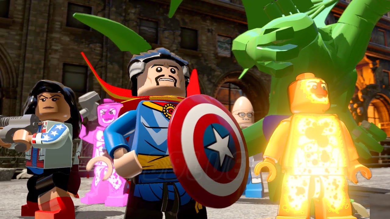 Fin Fang Foom Miss America Korvac Egghead Doctor Strange X-RAY Assemble ...