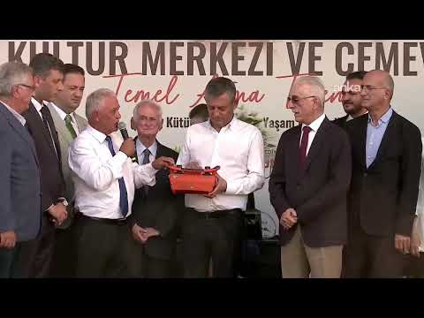 Mamak Belediyemizin Kültür Merkezi ve Cemevi Temel Atma Törenindeyiz.