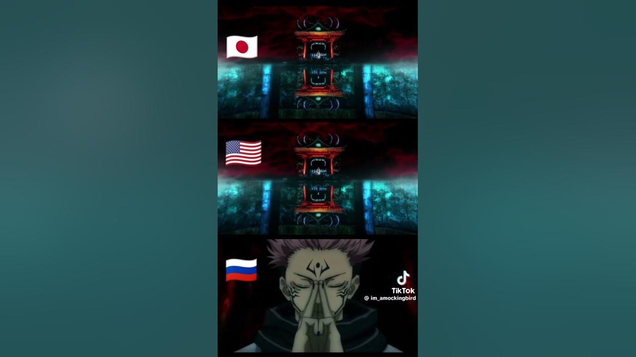 Озвучка Сукуны магичка магическаябитва Youtube