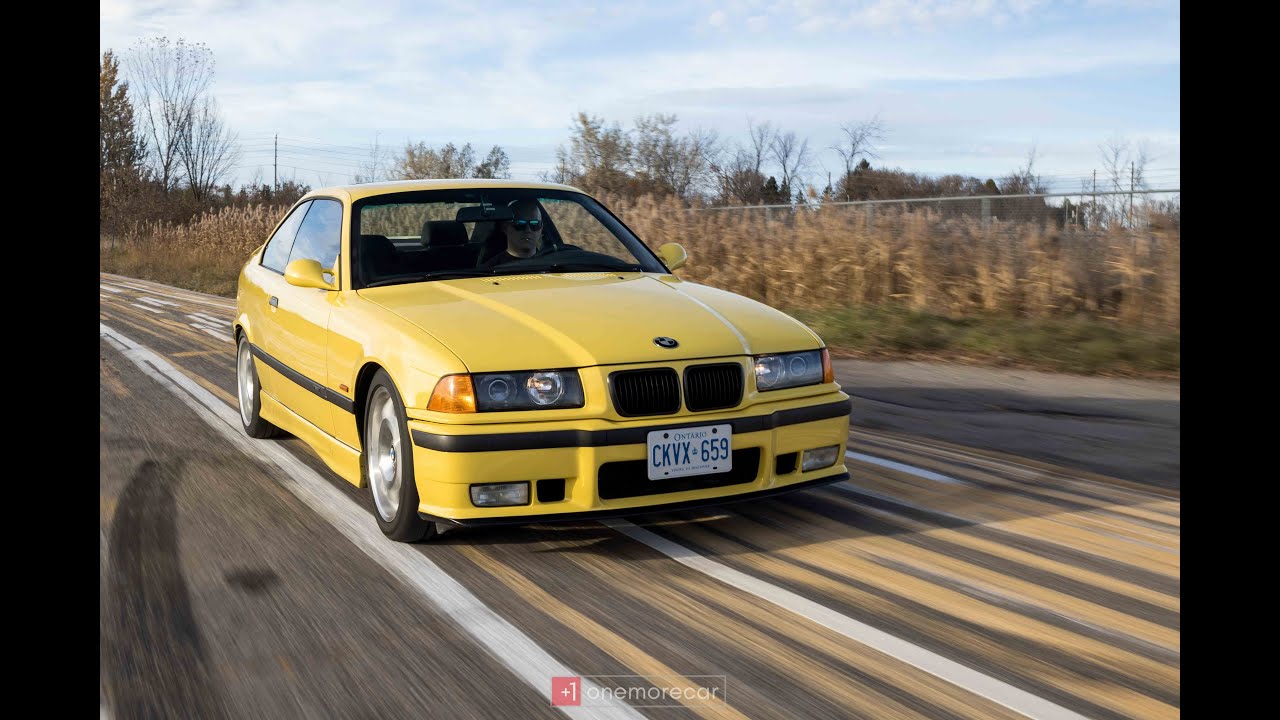 Dakar Yellow 1998 BMW M3 - Walkaround Video - YouTube