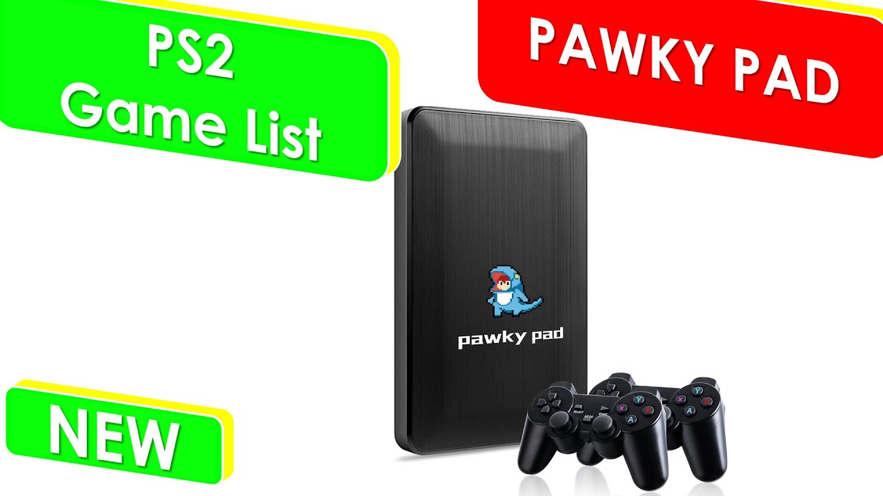 Pawky Pad PS2 Game List - YouTube