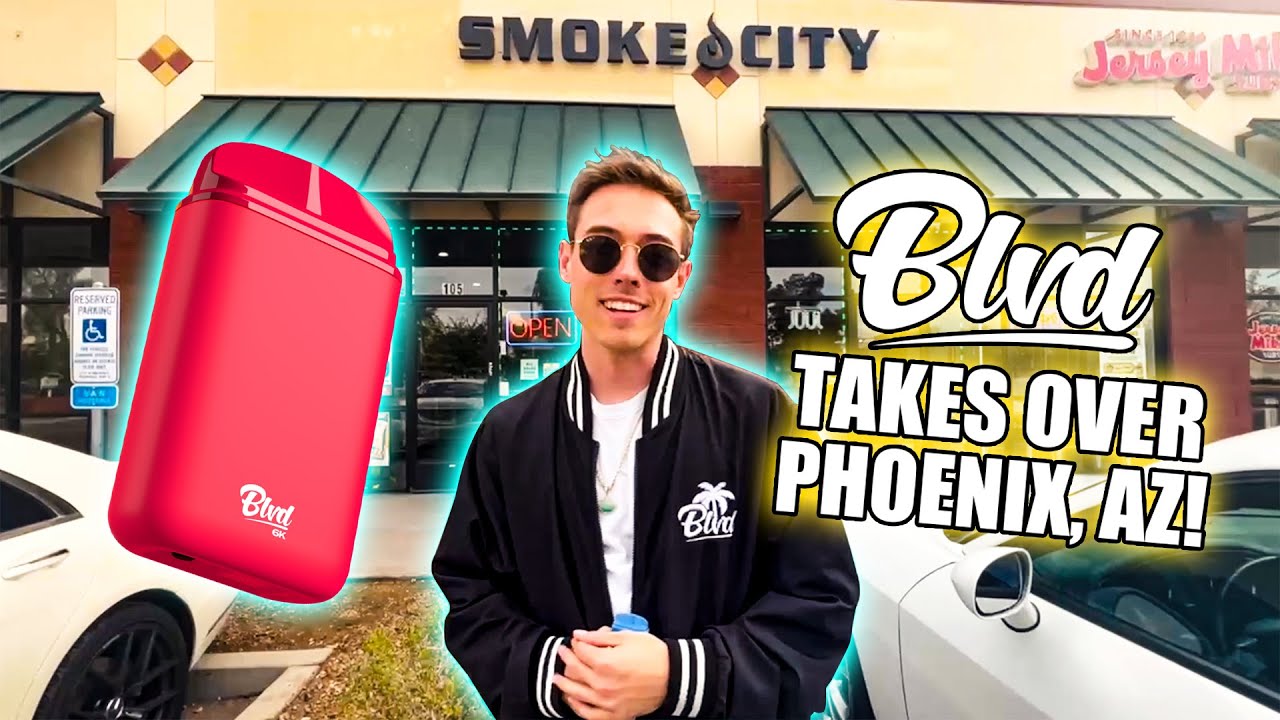 BLVD Vape Takes over Phoenix, AZ! - YouTube