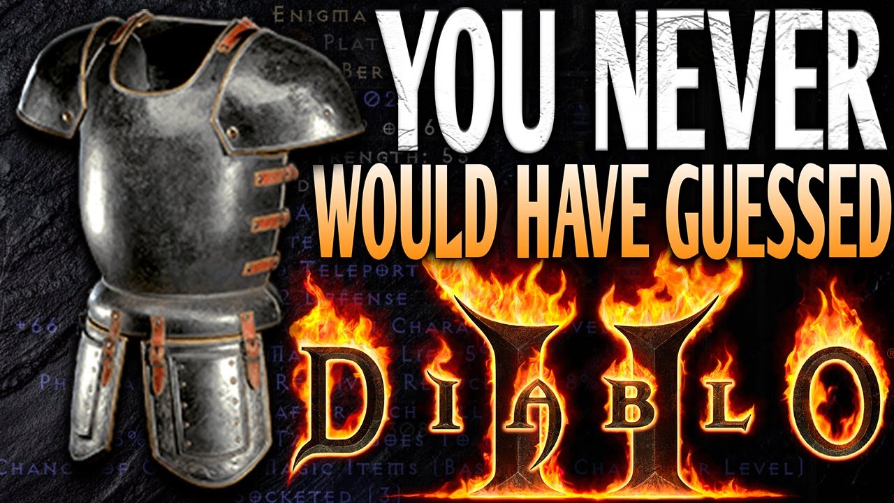 Enigma is CRAZY on this Build | Diablo 2 Resurrected - YouTube