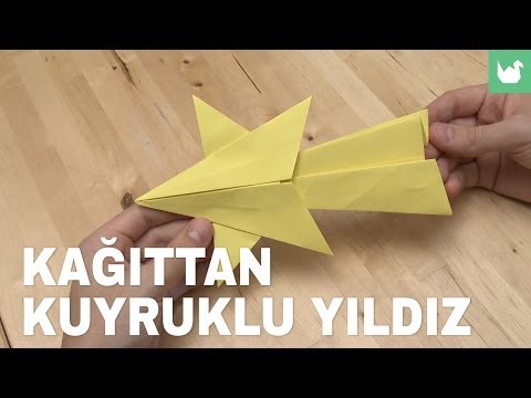Kolayca origami yapmayı öğrenin: Kayan yıldız