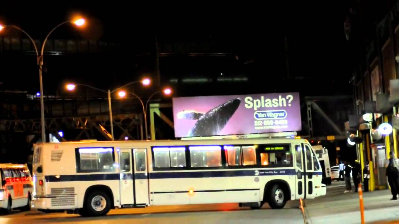 Mta New York City Buses Pulling Into East New York Depot - YouTube