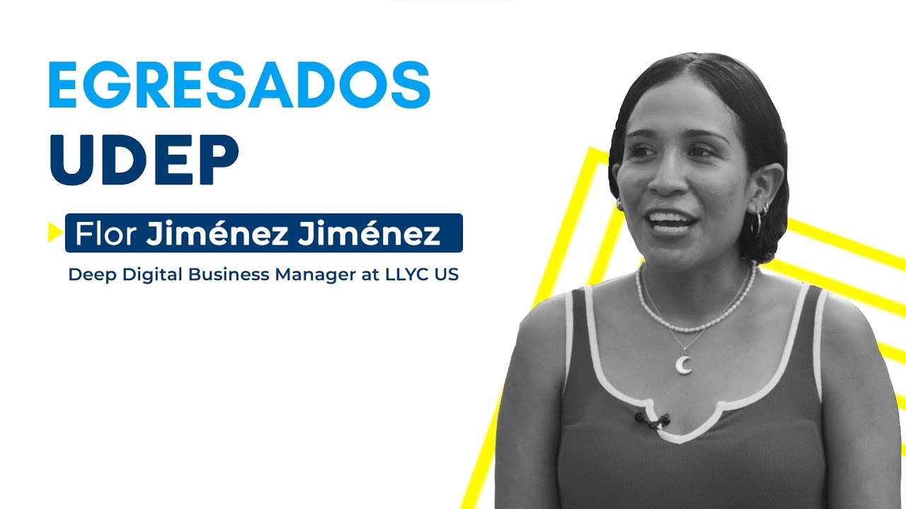#TuHistoriaEnLaUDEP con Flor Jiménez - YouTube