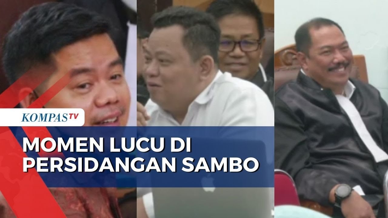 Momen Lucu yang Tertangkap di Persidangan Ferdy Sambo - YouTube